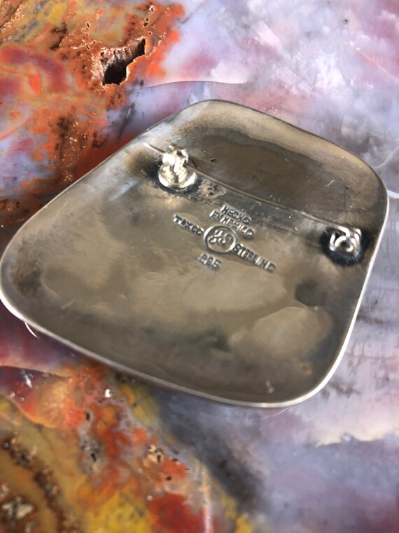 Vintage J. Sotelo Abstract Modernist Sterling Brooch … - Gem