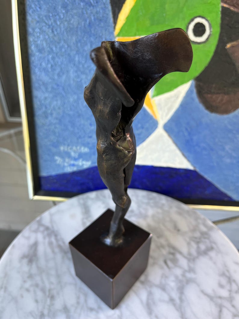 Vintage Nude Bronze Sculpture by Barbara Beretich of Claremont ...