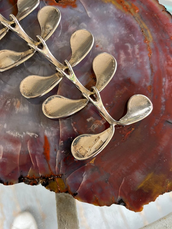 Jacob Hull Danish Modernist Rare Silver Vertebra Brac… - Gem