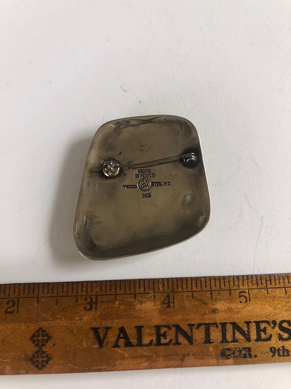 Vintage J. Sotelo Abstract Modernist Sterling Brooch … - Gem