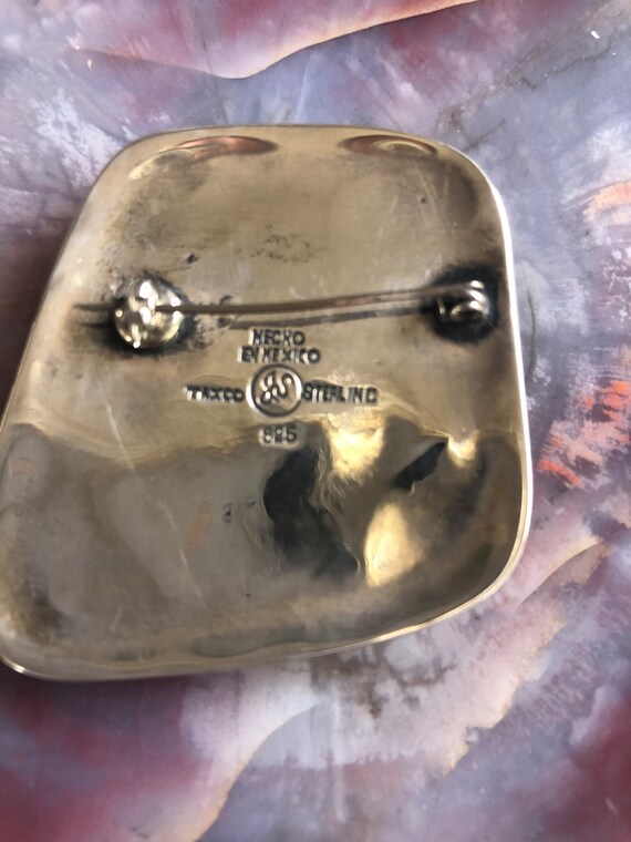 Vintage J. Sotelo Abstract Modernist Sterling Brooch … - Gem