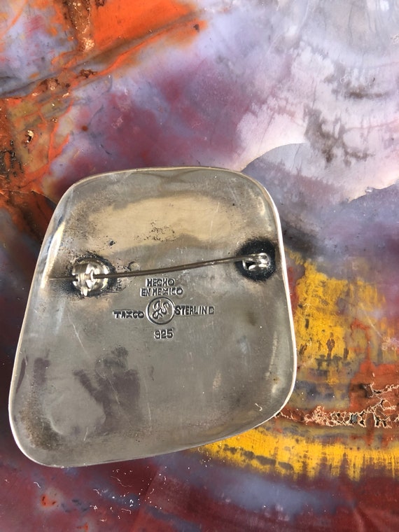 Vintage J. Sotelo Abstract Modernist Sterling Brooch … - Gem
