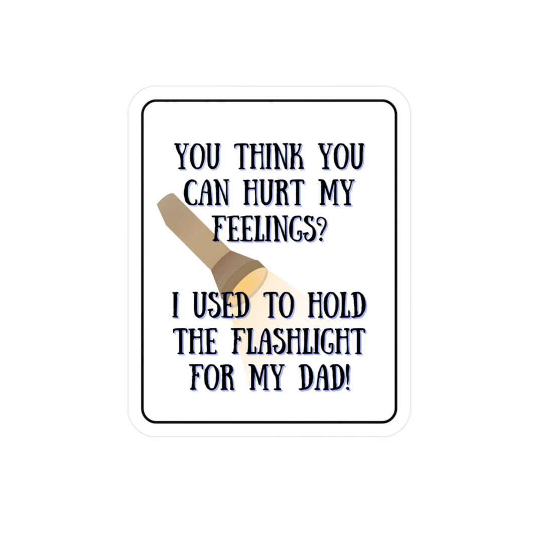 Hurt My Feelings Vinyl Decal - Etsy