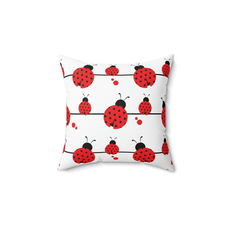 Ladybug Pillows - Etsy