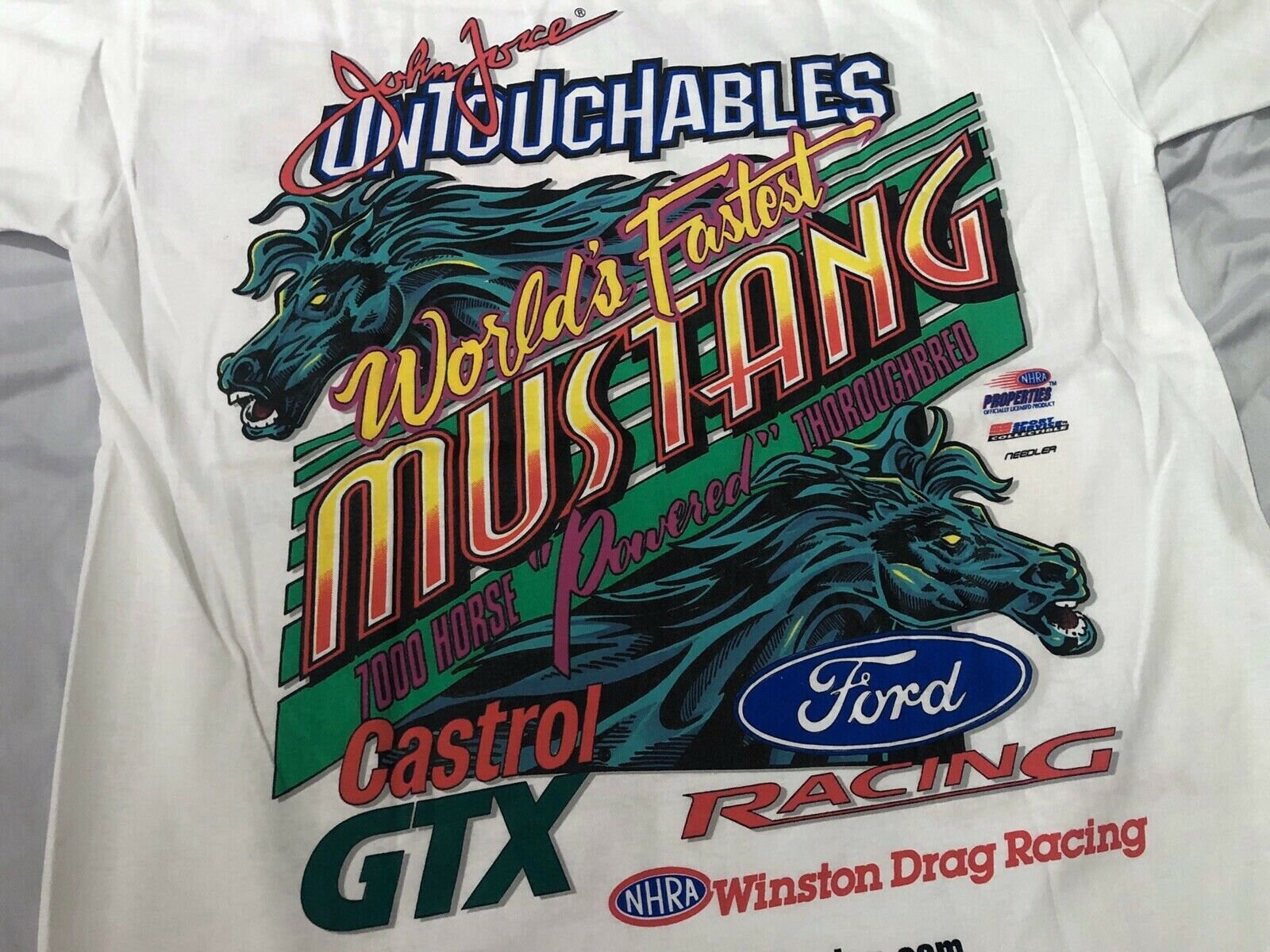 1999 Vintage John Force Drag Racing All Over Print 2 Side - Etsy