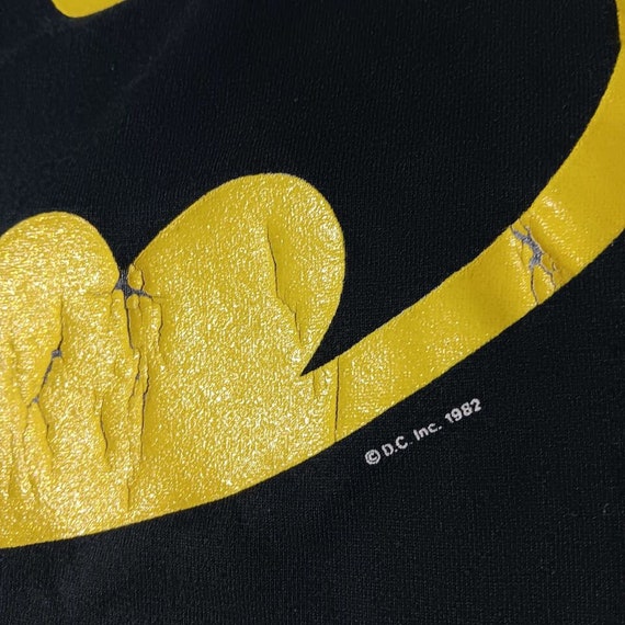 Vintage 1980s 80s 1982 Batman DC Comics Original Logo… - Gem