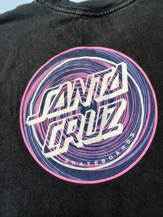 Y2K Santa Cruz Skateboard Company Logo Sweatshirt Adu… - Gem