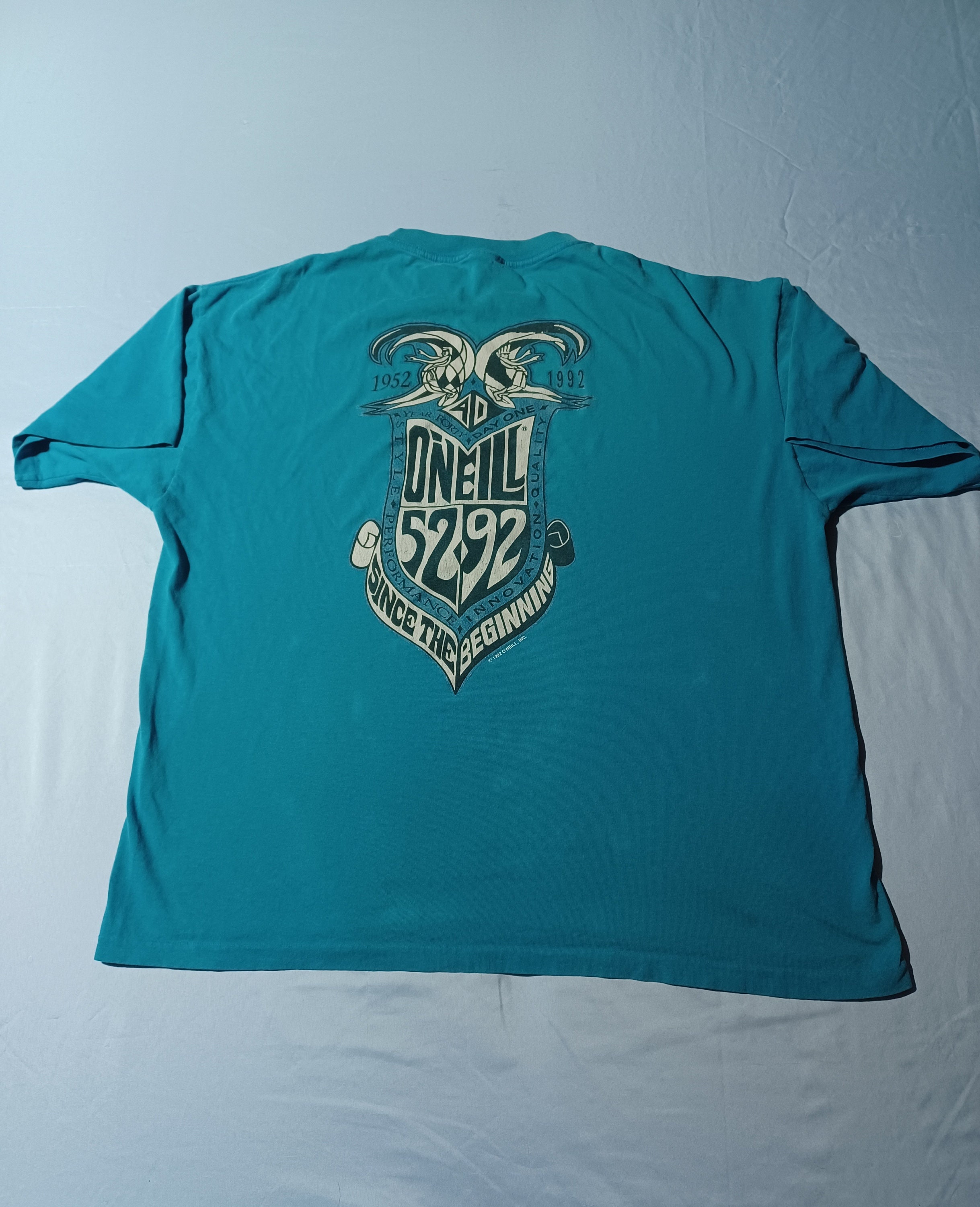 Vintage 1990s 90s 1992 O'neill 40th Anniversary Surf Surfing T-shirt ... Vintage 1990s 90s 1992 O'neill 40th Anniversary Surf Surfing T-shirt ...