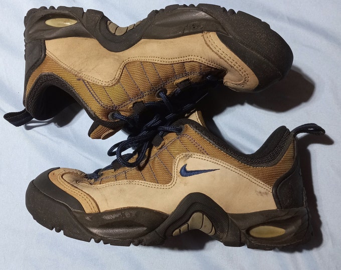 Vintage 1998 1990s 90s Nike ACG Trail Hiking Terra Sneakers, Tan Mens Size 8 - Etsy