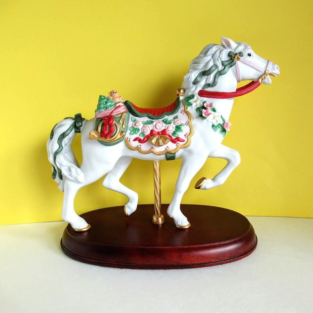 LENOX Carousel Collection - 1992 Christmas Carousel Horse - Hand ...