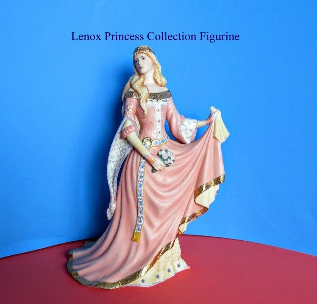 Guinevere - LENOX Princesses Collection - Hand Painted Bisque Porcelain ...
