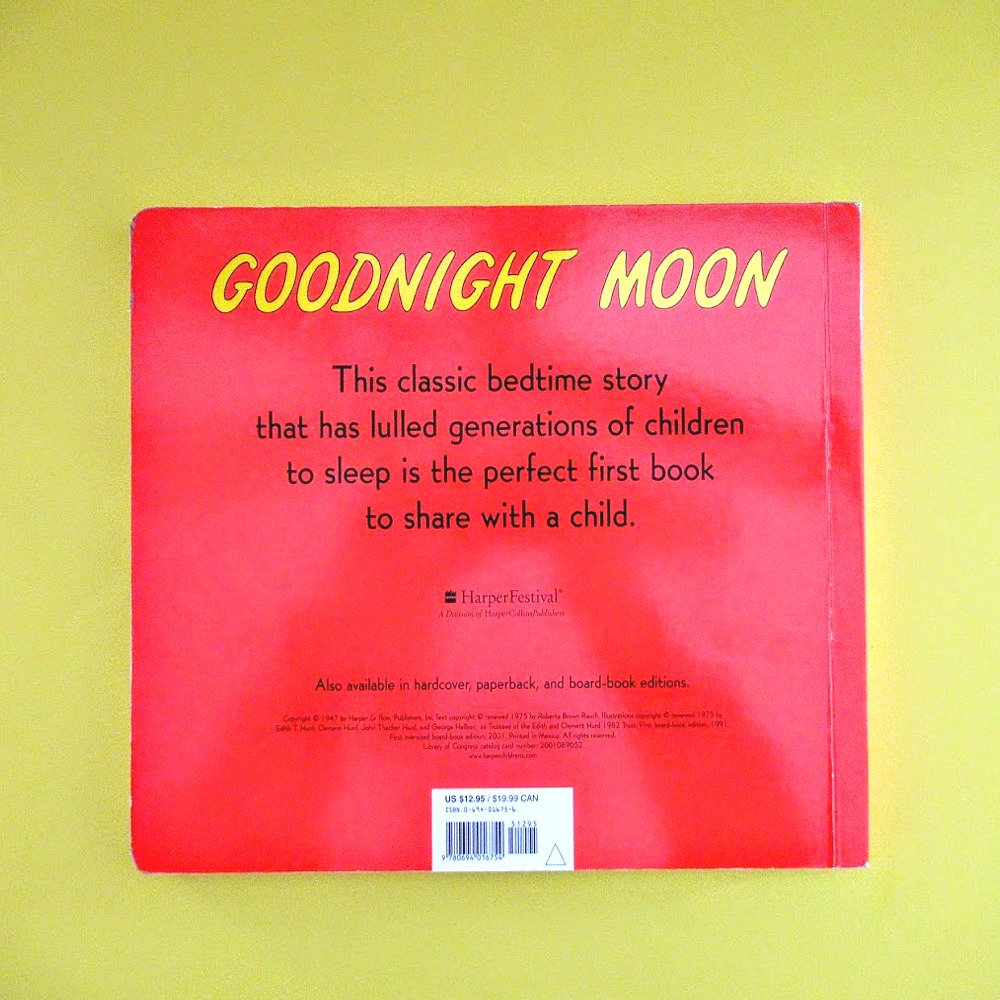 Goodnight Moon Vintage Childrens Book Margaret Wise Brown Illustrated ...