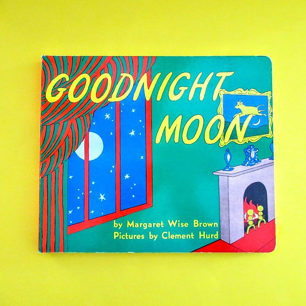 Goodnight Moon Vintage Childrens Book Margaret Wise Brown Illustrated ...