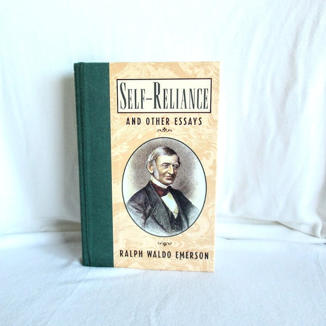 Ralph Waldo Emerson Self Reliance and Other Essays - Etsy