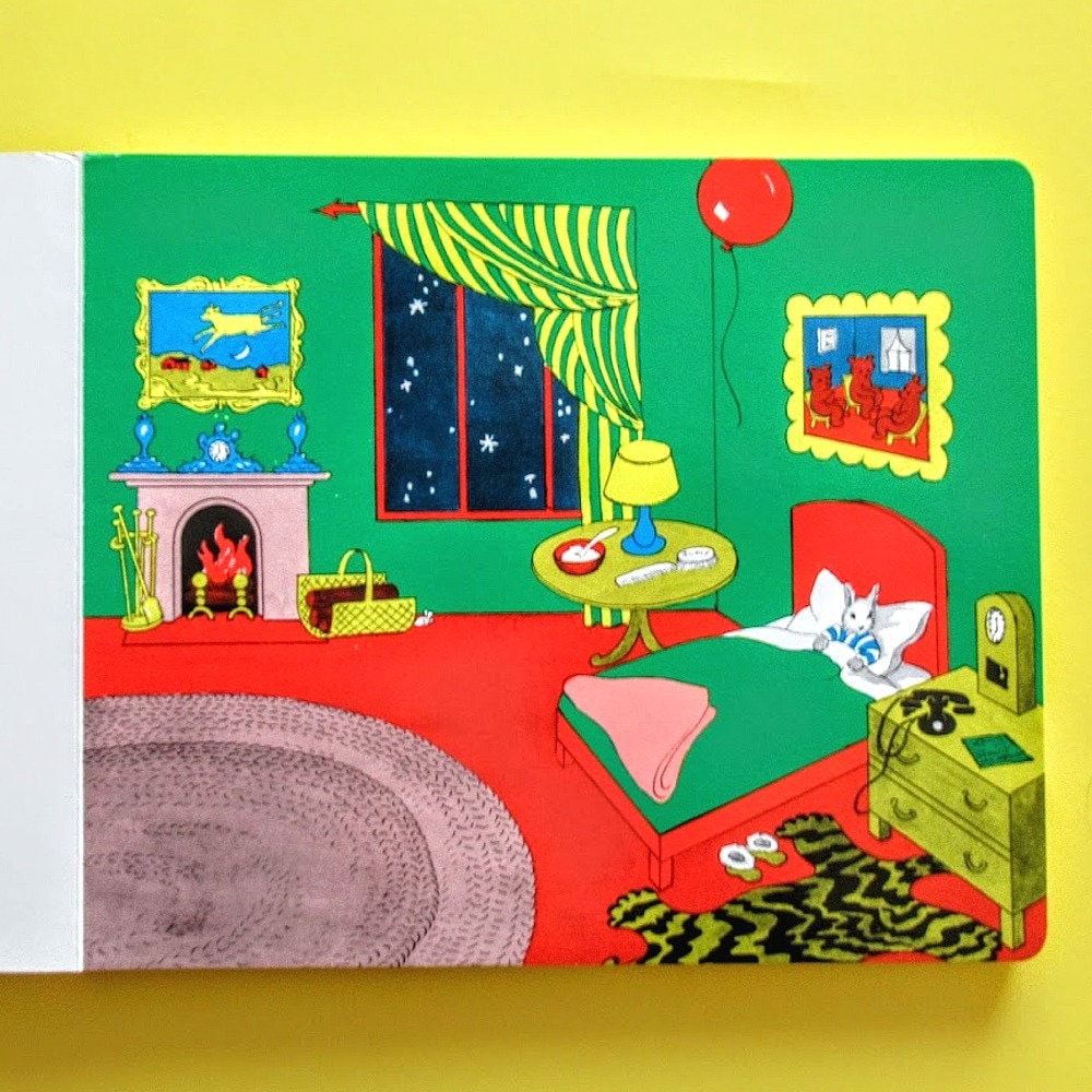 Goodnight Moon Vintage Childrens Book Margaret Wise Brown Illustrated ...