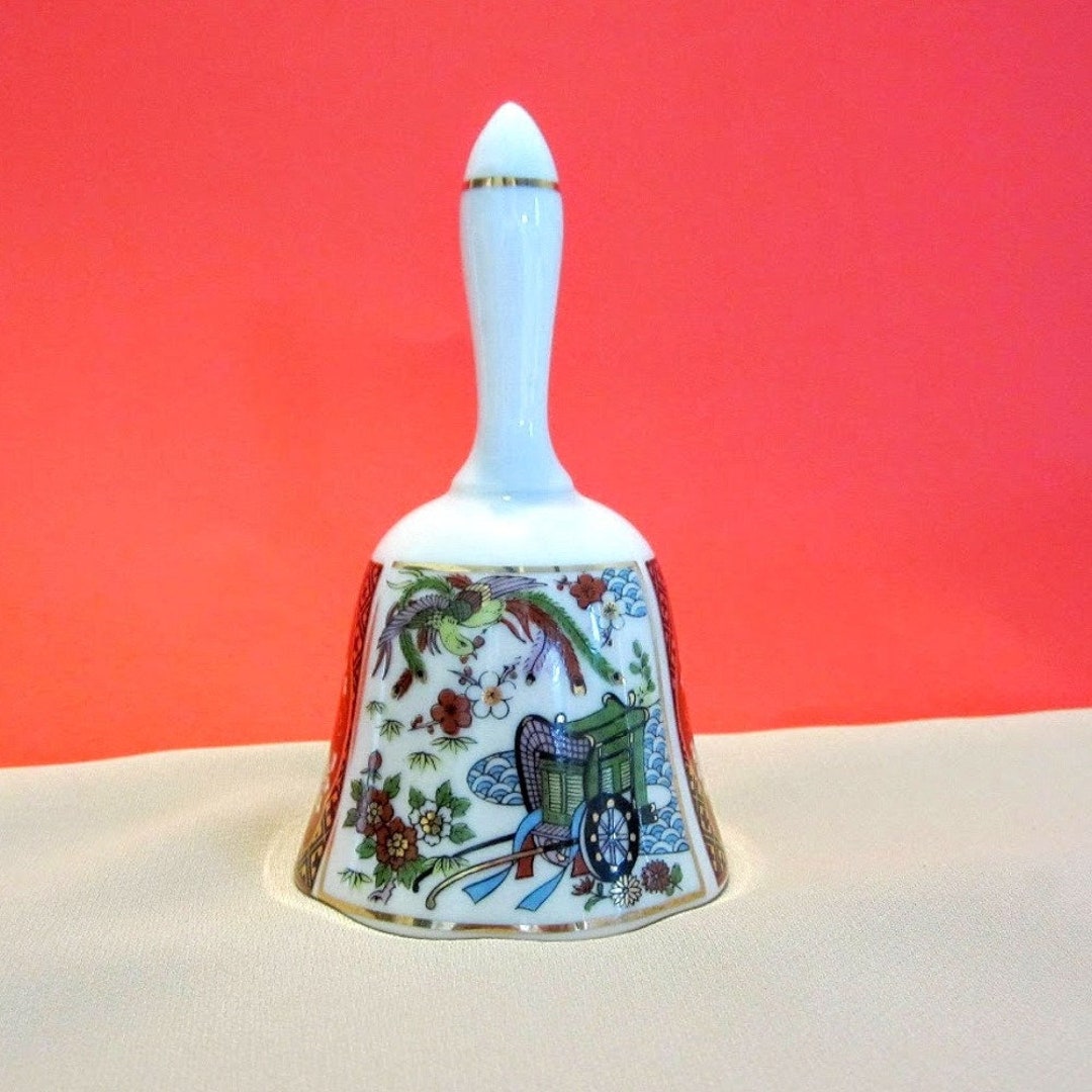 Imari Heritage Mint Ltd Porcelain Bell - Hand Painted - Made in Japan ...