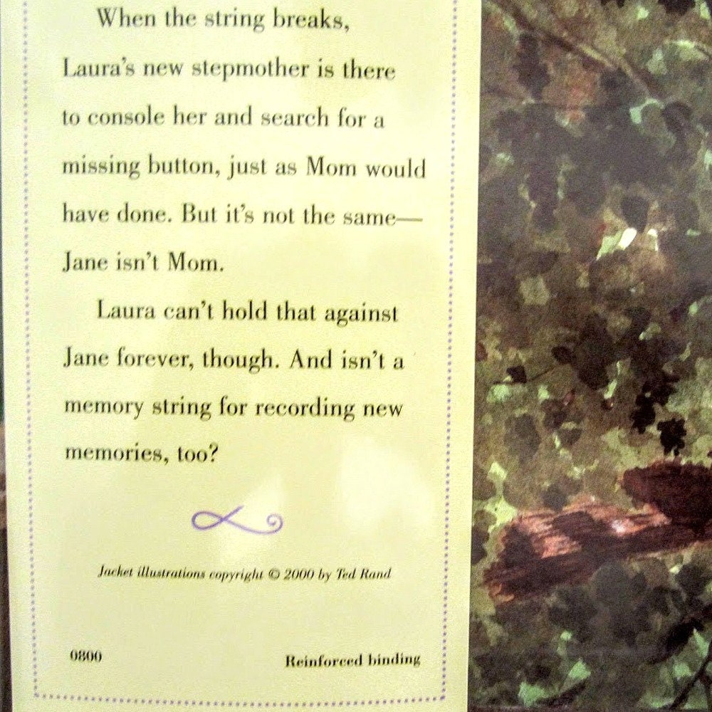 The Memory String Eve Bunting Childrens Book Parent Daughter ...