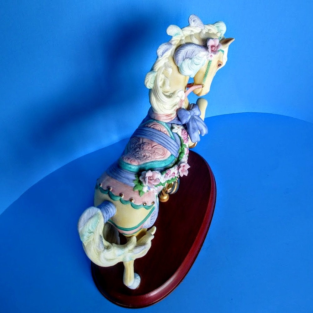 LENOX Collections Carousel Circus Horse Hand Painted Bisque Porcelain ...