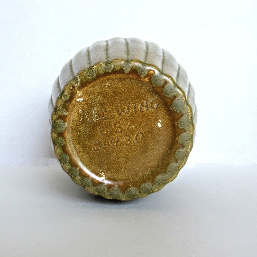 Red Wing Pottery Vase 1953 Anniversary Edition B1430 Red Wing MN 8 Tall ...