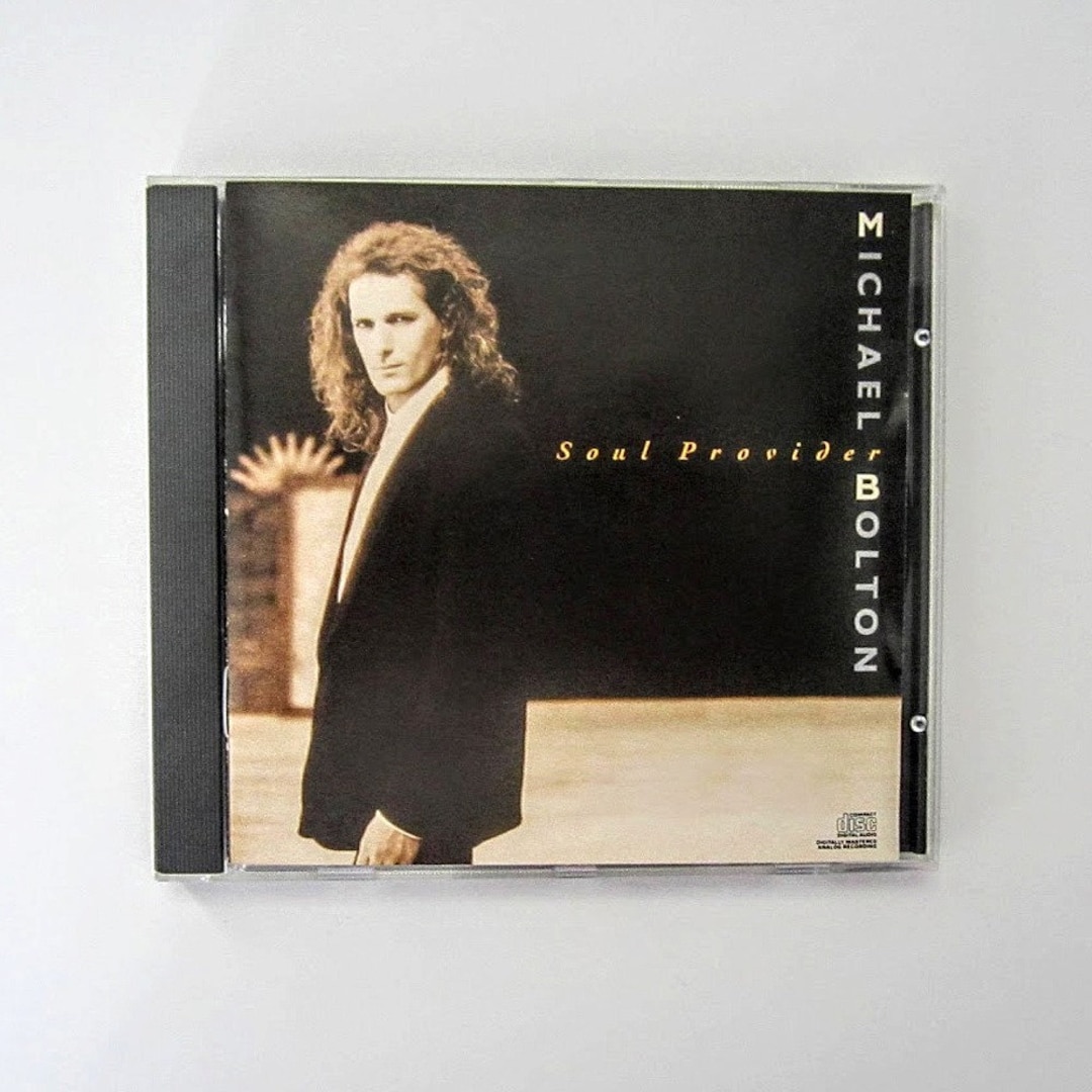 Michael Bolton CD - Soul Provider - Vintage Music CD - Georgia on My Mind - 1989 Columbia ...