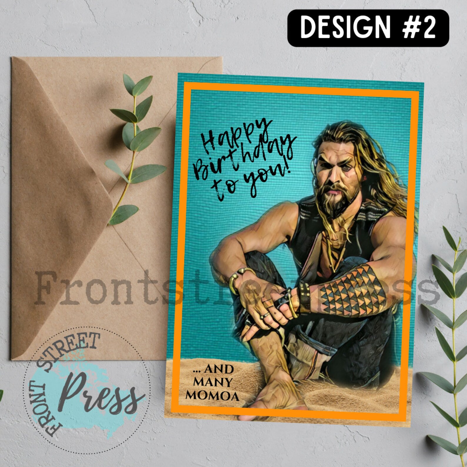 Jason Momoa Birthday Card - Etsy