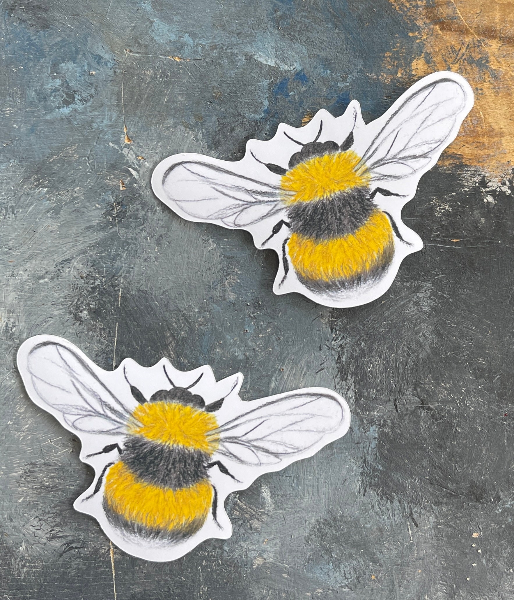 Save the Bees Bumblebee Sticker - Etsy