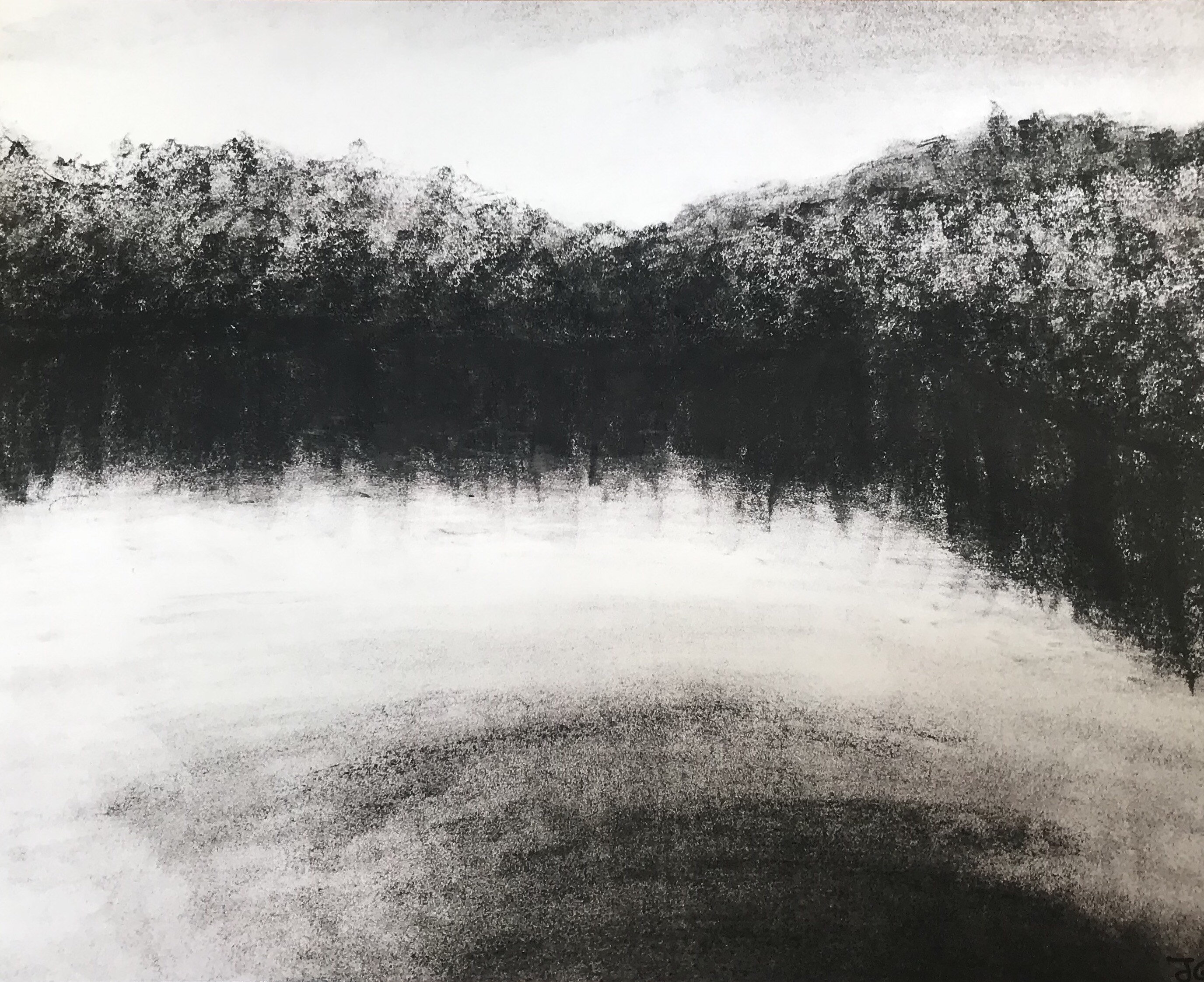 Plain Landscape Drawing