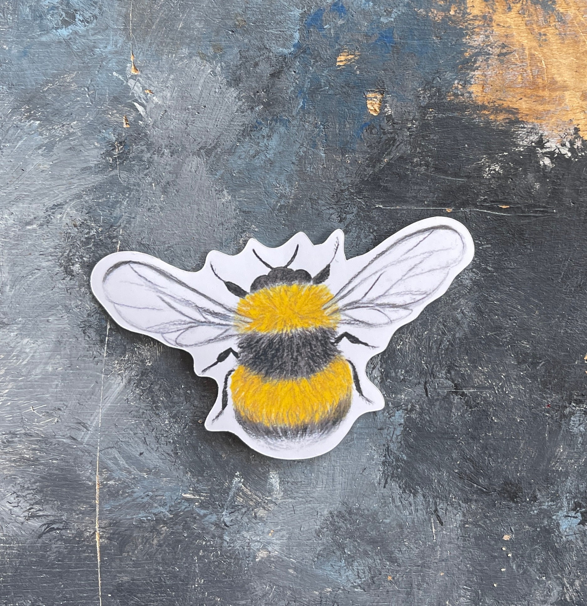 Save the Bees Bumblebee Sticker - Etsy