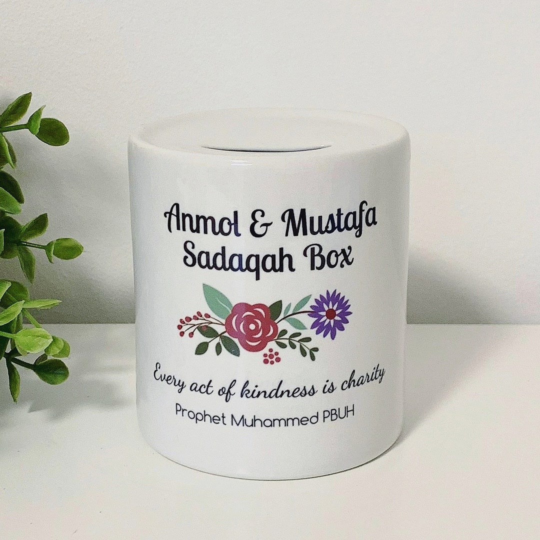 Sadaqah Box, Money Box, Charity Money Box - Etsy UK
