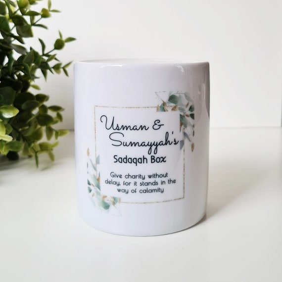 Sadaqah Box Money Box Charity Money Box | Etsy