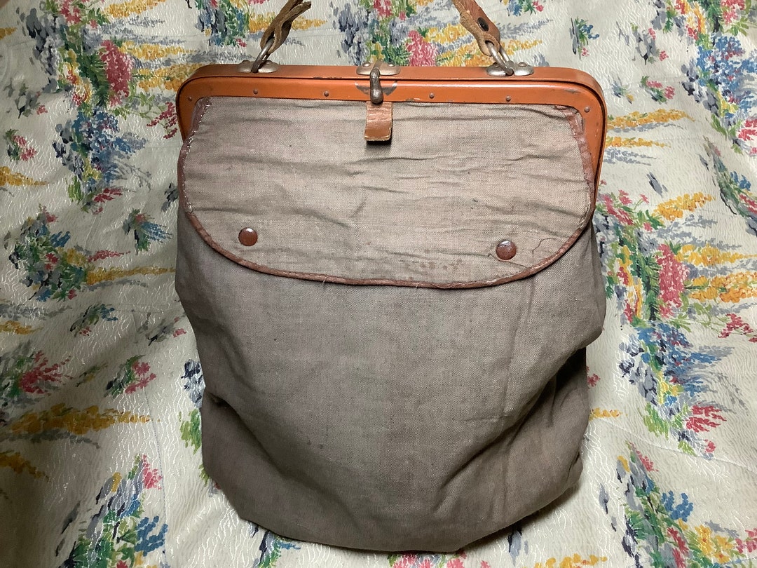 Vintage Canvas Bag Military Mail Bag Post Memorabilia Airforce ...
