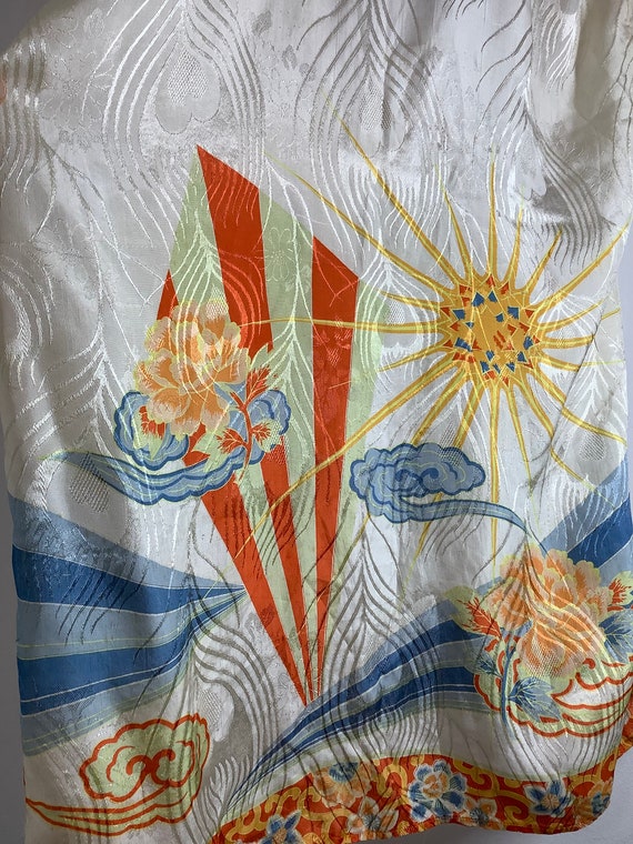 Vintage 1920s art deco robe Japanese rare design long… - Gem