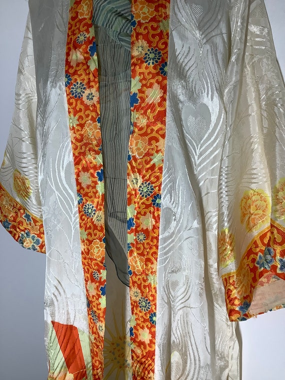 Vintage 1920s art deco robe Japanese rare design long… - Gem