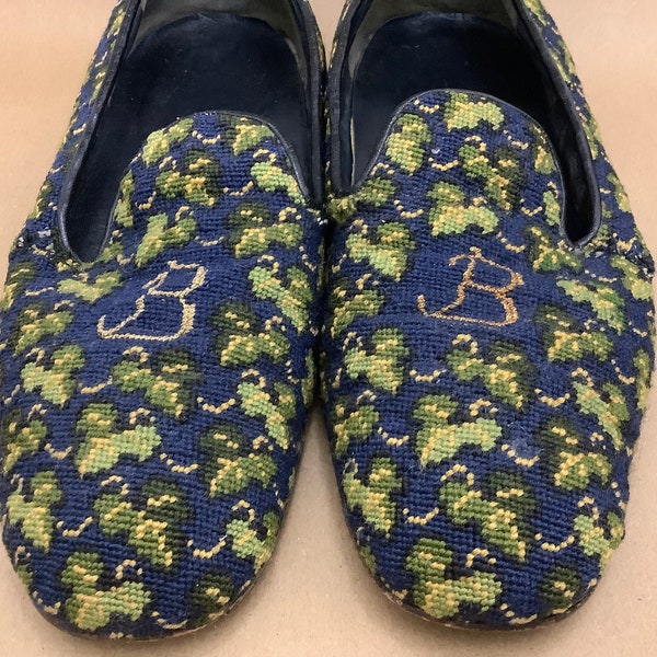 Needlepoint Shoes - Etsy