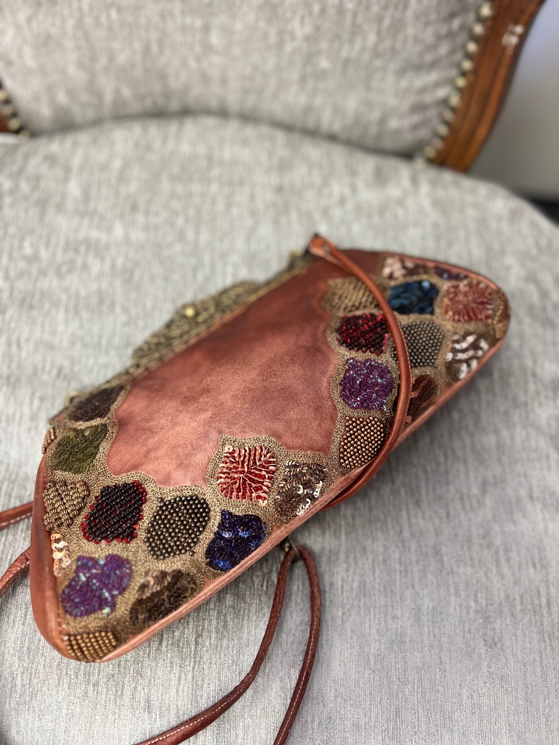 Victorian Leather Bag - Etsy