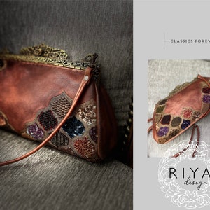 Victorian Leather Bag - Etsy