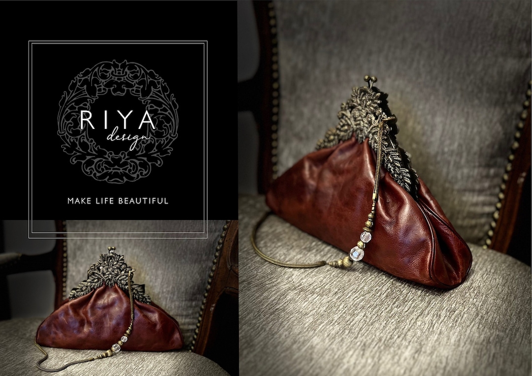 Victorian Leather Bag - Etsy