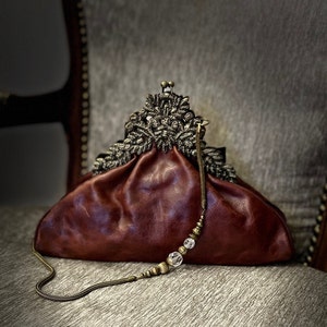Victorian Leather Bag - Etsy