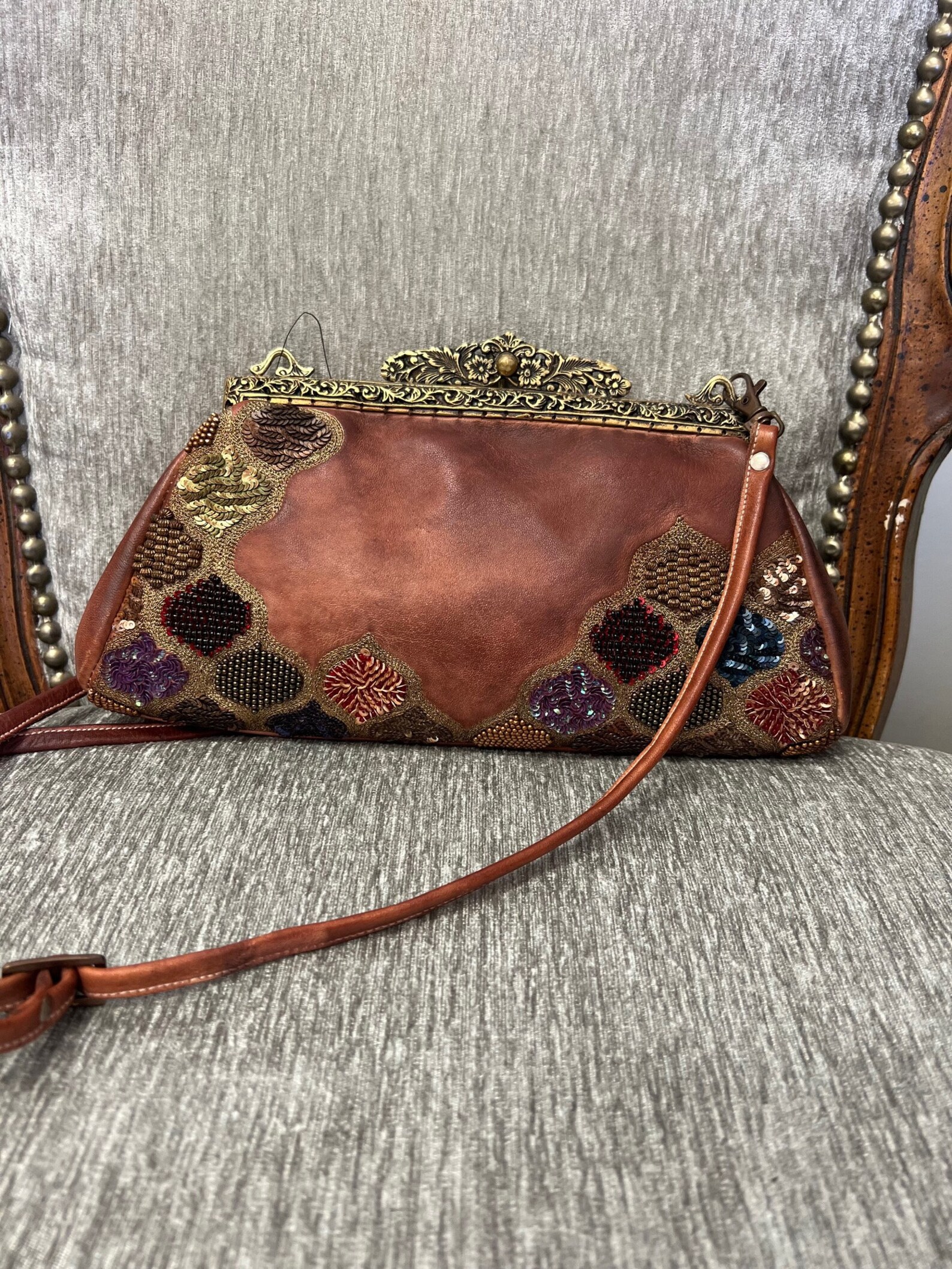 Victorian Leather Bag - Etsy