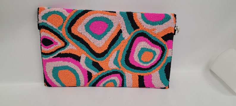 Beaded Clutch - Etsy