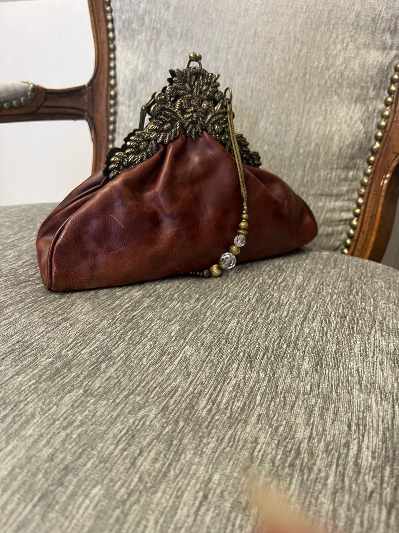 Victorian Leather Bag - Etsy