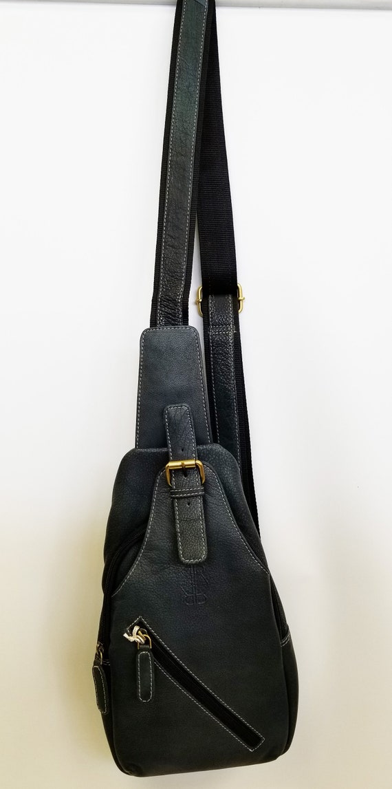 Leather Cross Body Sling Bag - Etsy