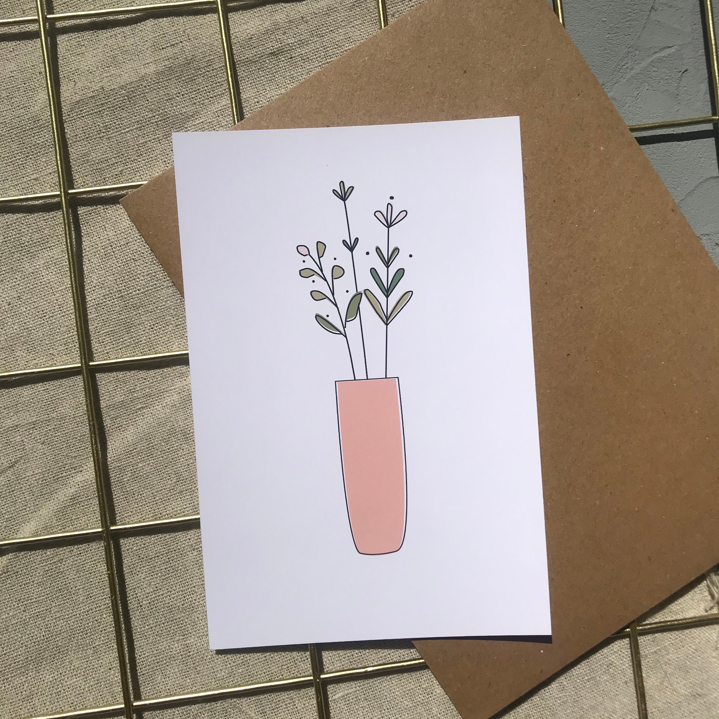 Pack of House Plant Postcards | A6 | Botanical Prints - Etsy UK