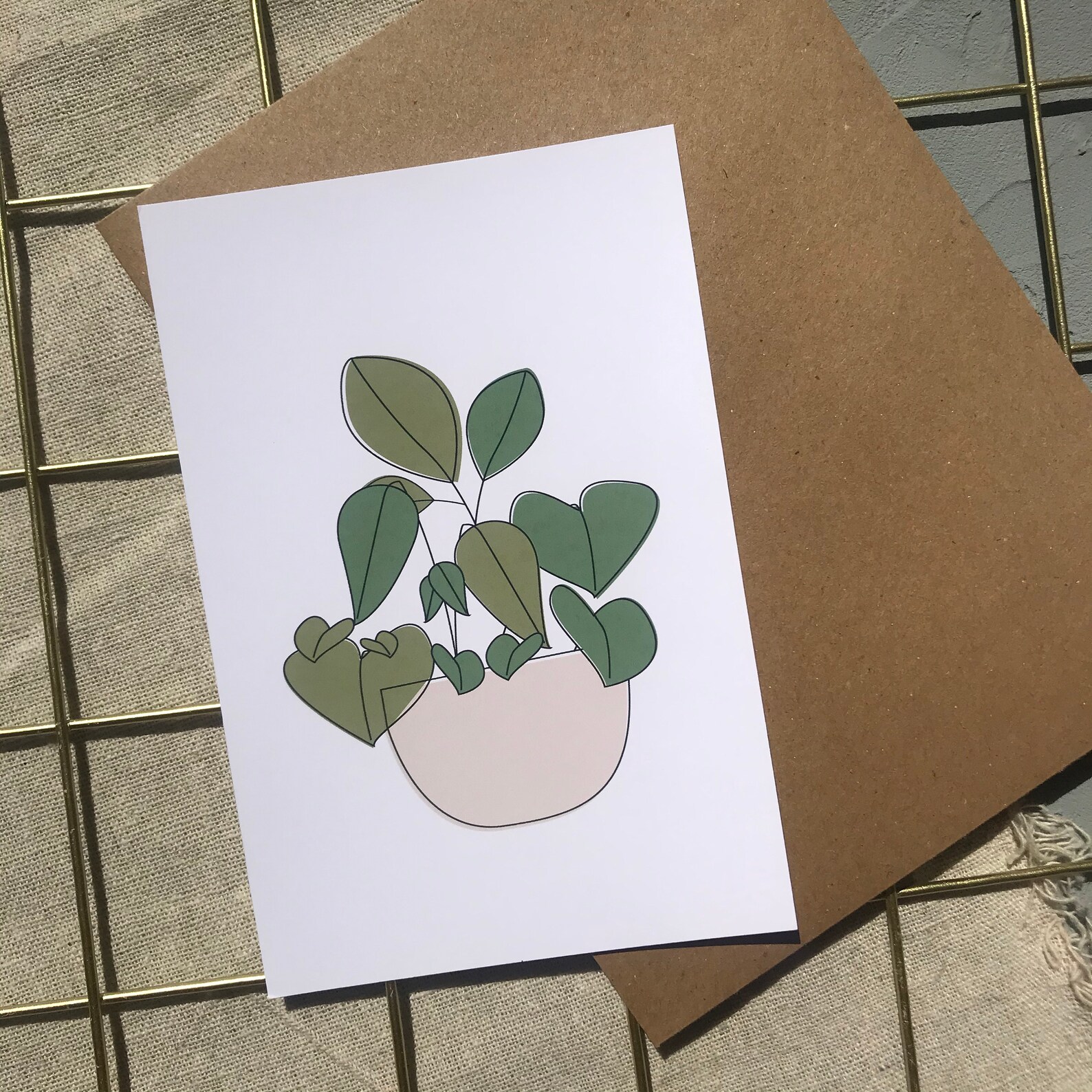 Pack of House Plant Postcards | A6 | Botanical Prints - Etsy UK