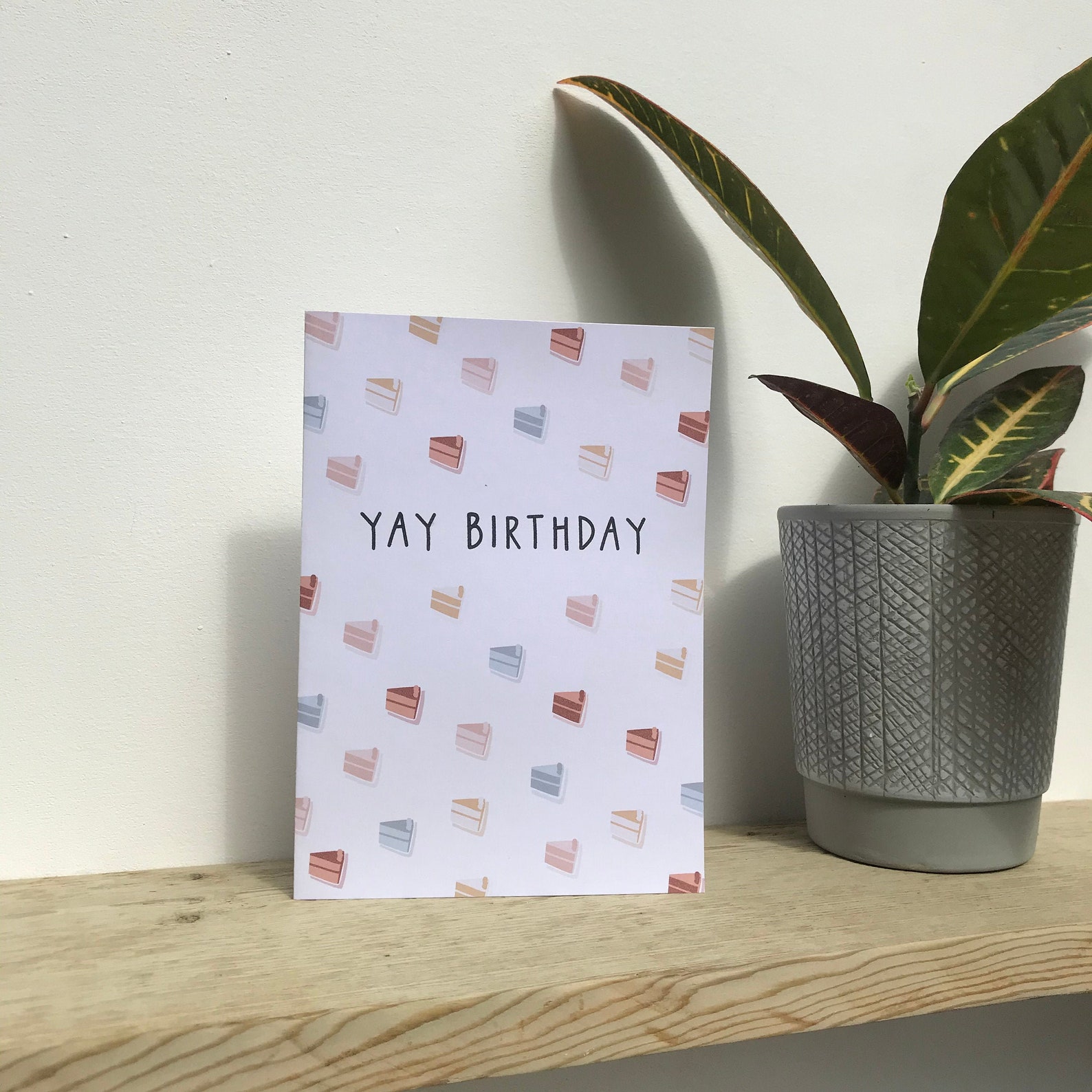 Yay Birthday Greetings Card Birthday Card Celebration Card - Etsy