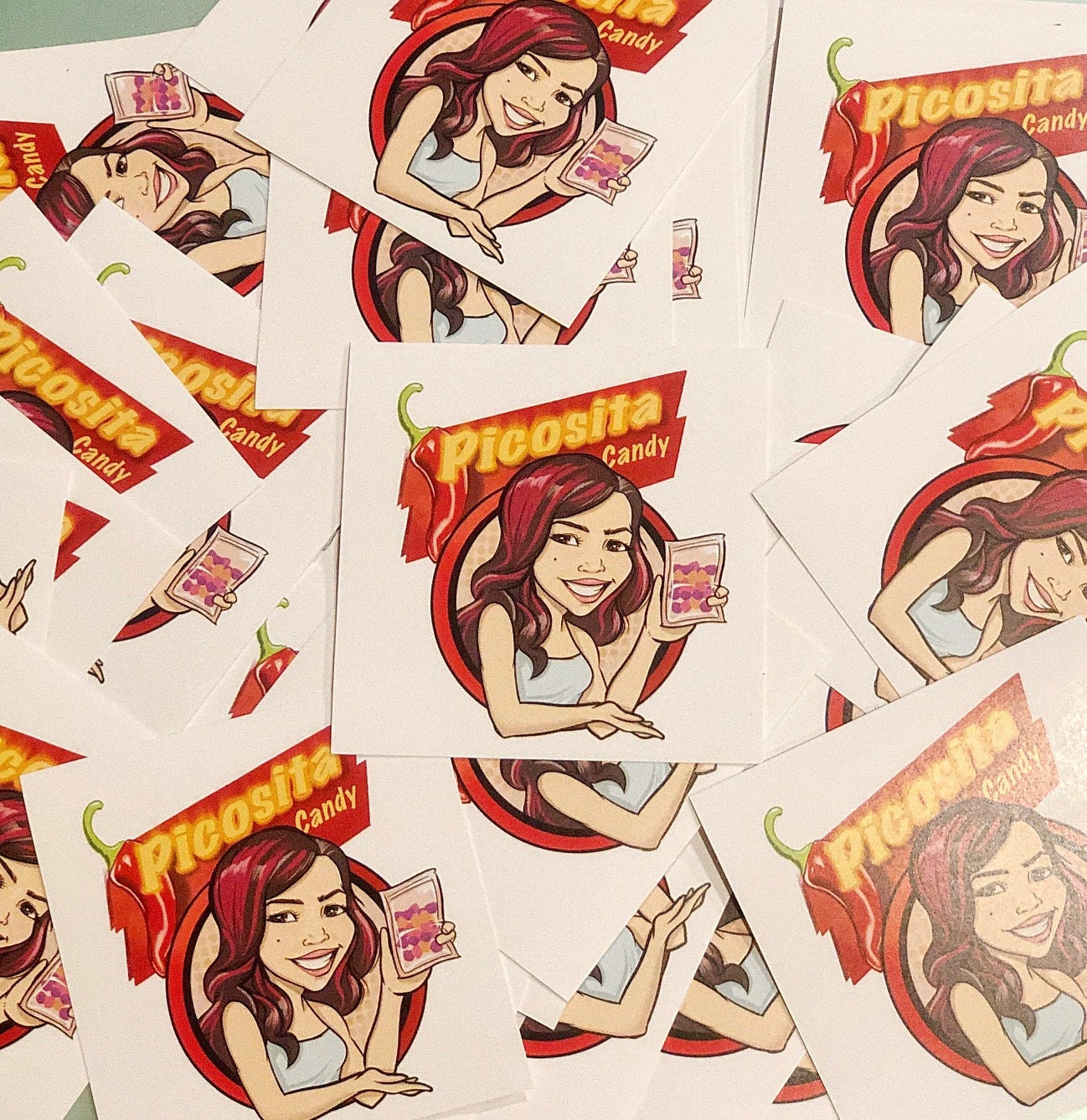 Picosita Candy Logo Sticker - Etsy