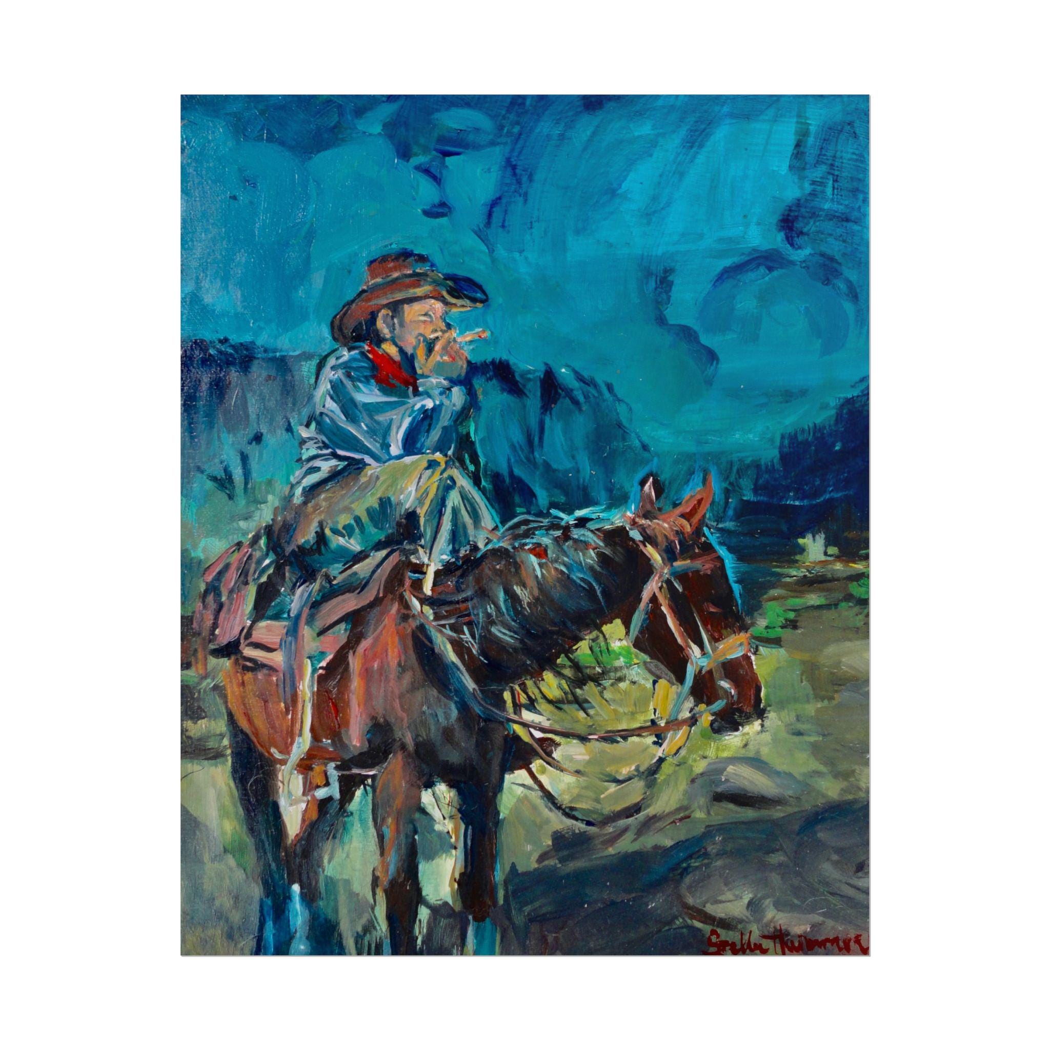 Western Rolled Posters, Cowboy Wall Art, Vintage Wild West Prints ...