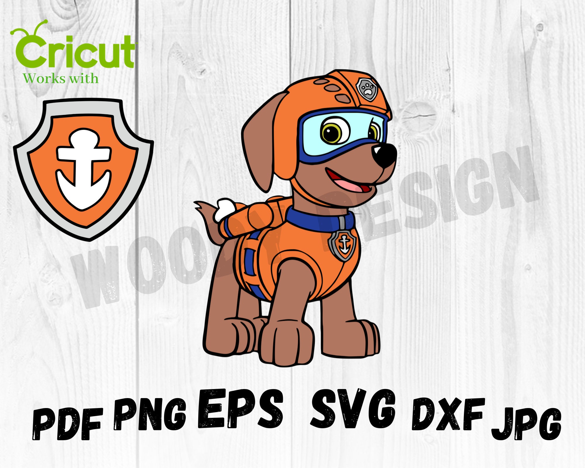 Zuma LAYERED SVG Zuma clipart Zuma cut file Paw Patrol | Etsy