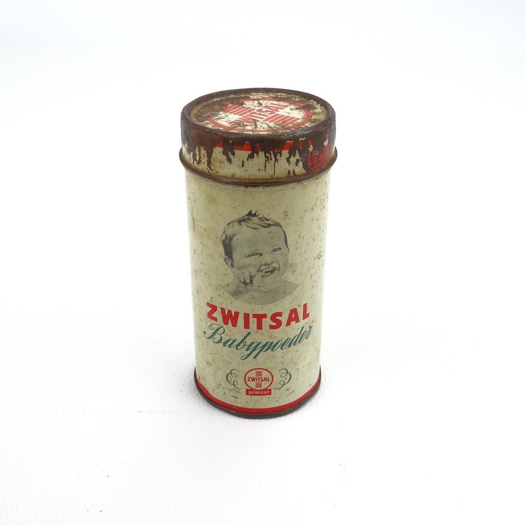 Zwitsal Sheet Metal Box With Baby / Vintage Decoration / Tin Box ...