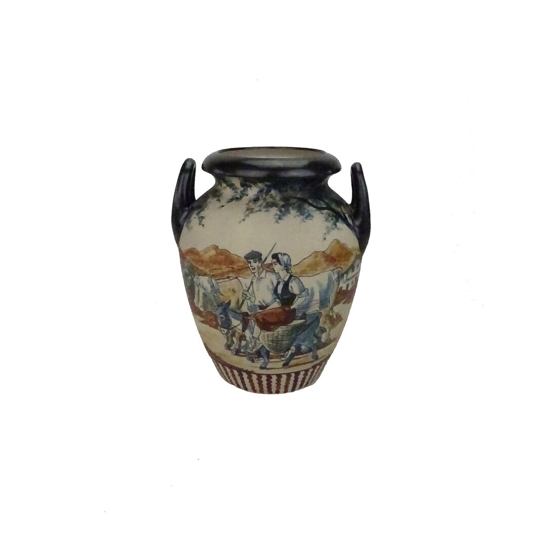 Ciboure R Berne Stoneware Pot / Vintage Decor Basque Country / Pottery ...